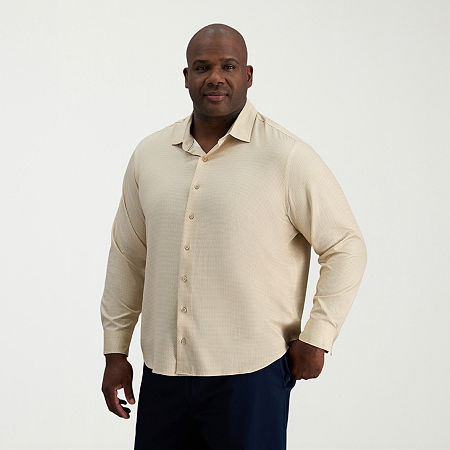 Click here for Haggar Mens Long Sleeve Regular Fit Big and Tall B... prices