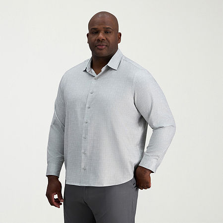 Click here for Haggar Mens Long Sleeve Regular Fit Big and Tall B... prices