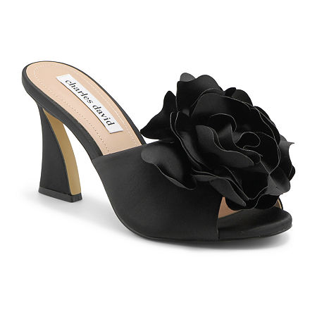 Click here for Charles David Kam Womens Round Peep Toe Spool Heel... prices