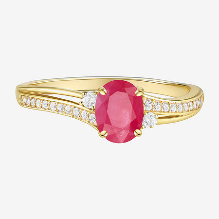Click here for (J-K/I2-I3) Womens Gemstone and 1/10 CT. T.W. Natu... prices