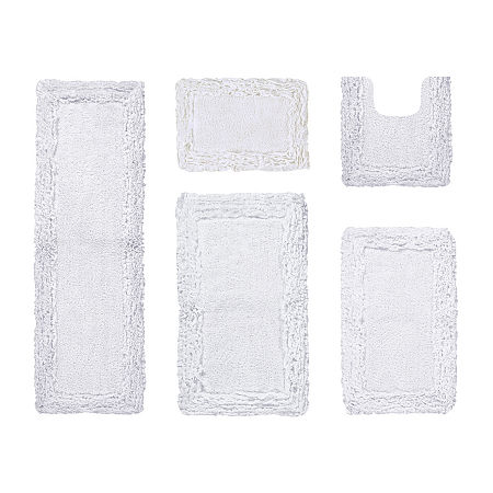 Click here for Better Trends Shaggy Border Mat Bath Rug  One Size... prices