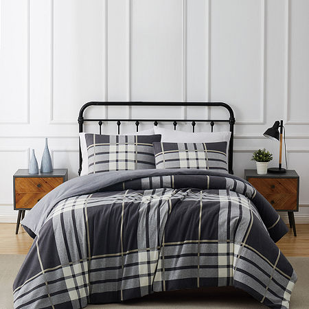 Click here for Truly Soft Milo Plaid 3 Piece Flannel Comforter Se... prices
