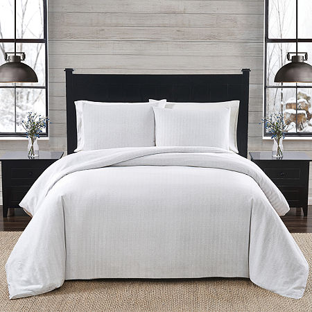 Click here for London Fog Herringbone Flannel 3-Pc. Duvet Cover S... prices