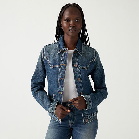 Click here for Levis Womens Embellished Original Trucker Jacket -... prices
