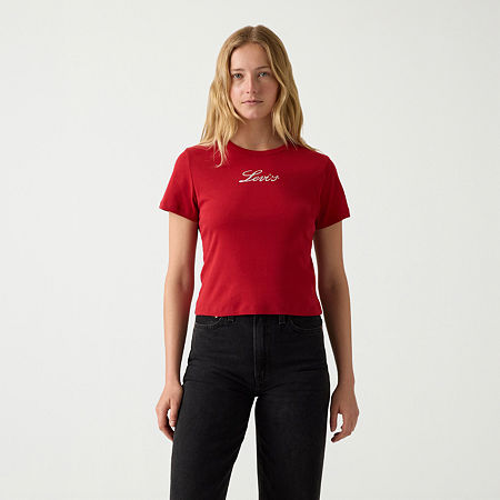 Click here for Levis Womens Short Sleeve Rickie T-Shirt  Medium... prices