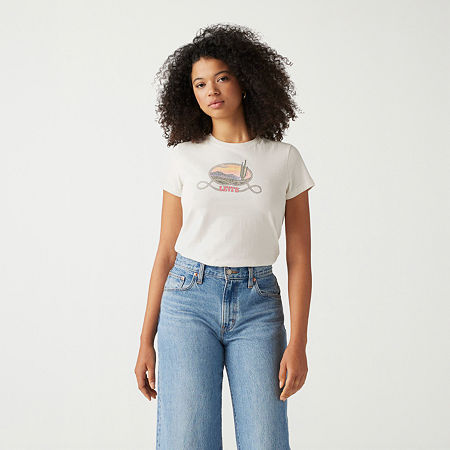 Click here for Levis Womens Short Sleeve Perfect T-Shirt  Small... prices