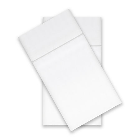 Click here for Wrinkle Guard 400TC Cotton 2-Pack Pillowcase  One... prices
