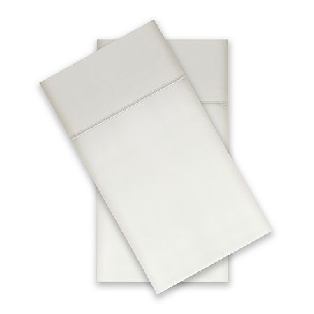 Click here for Wrinkle Guard 400TC Cotton 2-Pack Pillowcase  One... prices