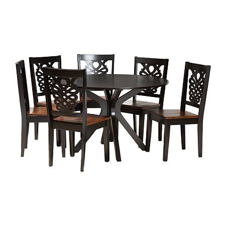 Click here for Liese Dining Room Collection 7-pc. Round Dining Se... prices
