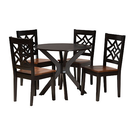 Click here for Miela Dining Room Collection 5-pc. Round Dining Se... prices