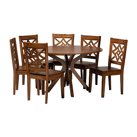 Click here for Miela Dining Room Collection 7-pc. Round Dining Se... prices