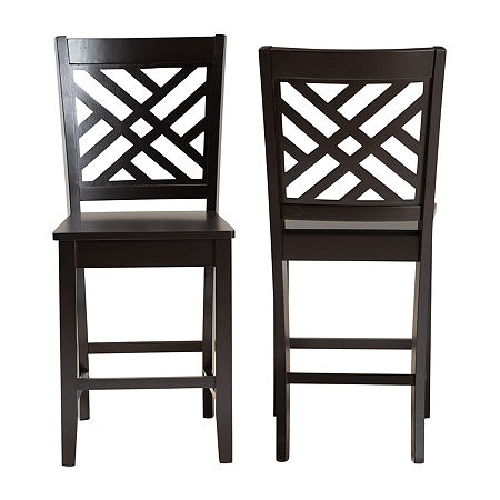 Click here for Caron Kitchen Collection 2-pc. Counter Height Bar... prices