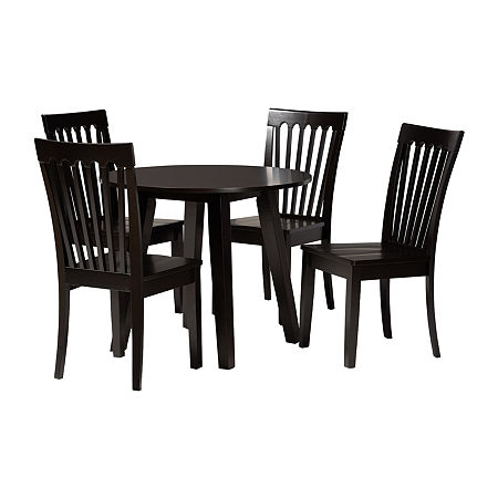Click here for Zala Dining Room Collection 5-pc. Round Dining Set... prices