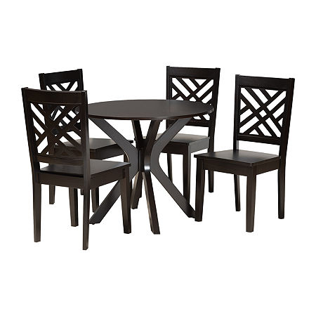 Click here for Ela Dining Room Collection 5-pc. Round Dining Set... prices