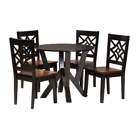Click here for Kaila Dining Room Collection 5-pc. Round Dining Se... prices