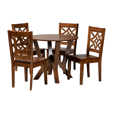 Click here for Kaila Dining Room Collection 5-pc. Round Dining Se... prices