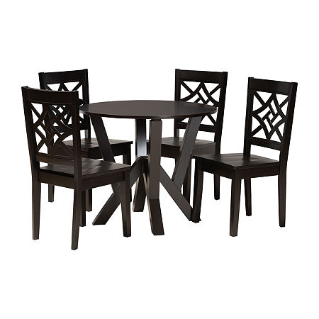 Click here for Kaila Dining Room Collection 5-pc. Round Dining Se... prices