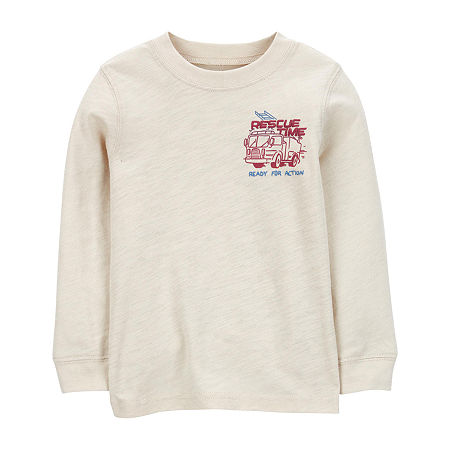 Click here for Carters Toddler Boys Crew Neck Long Sleeve Regular... prices
