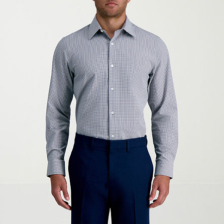 Click here for Haggar Smart Wash Mens Slim Fit Easy Care Long Sle... prices