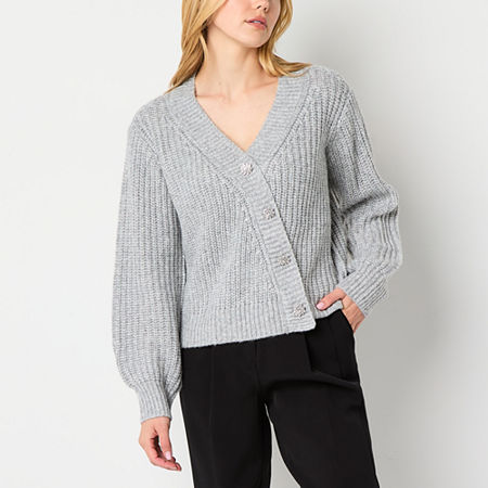Click here for Worthington Womens V Neck Long Sleeve Button Cardi... prices