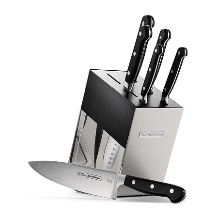 Click here for Tramontina Pro Series 7-pc. Knife Block Set  One S... prices