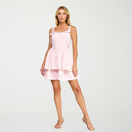 Click here for Trixxi Womens Juniors Sleeveless Fit + Flare Dress... prices