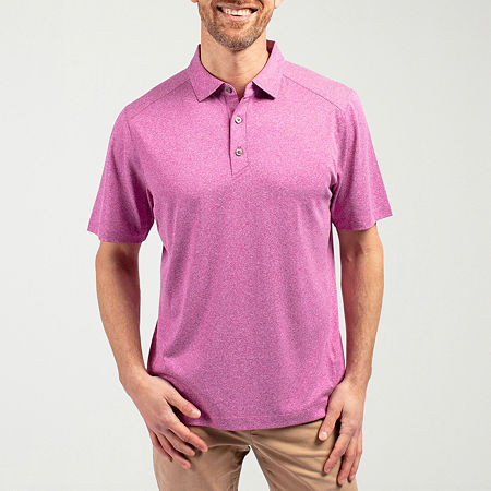 Cutter & Buck Forge Eco Stretch Recycled Mens Polo Shirt - Gelato heather