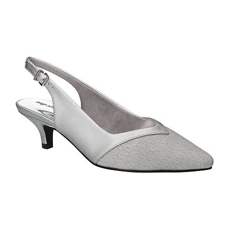 Click here for Easy Street Womens Pointed Closed Toe Kitten Heel... prices