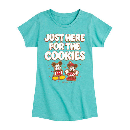 Click here for Disney Collection Girls Round Neck Short Sleeve Mi... prices