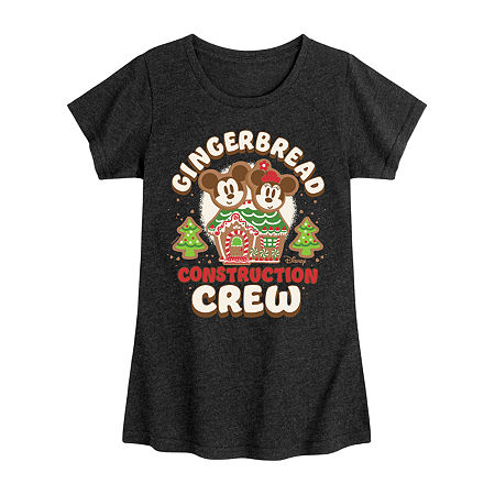 Click here for Disney Collection Girls Round Neck Short Sleeve Mi... prices