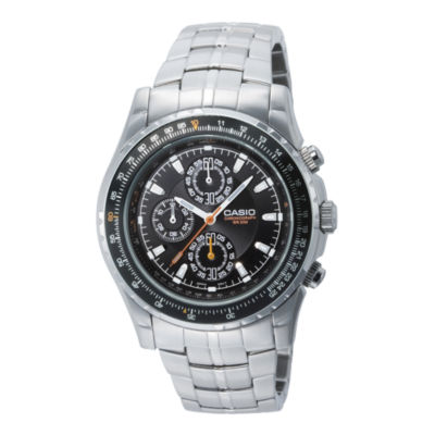 Casio Mens Silver Tone Stainless Steel Bracelet Watch Mtp4500d-1av ...