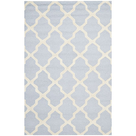Click here for Safavieh Gale Wool Rectangular Rug  One Size  Blue prices