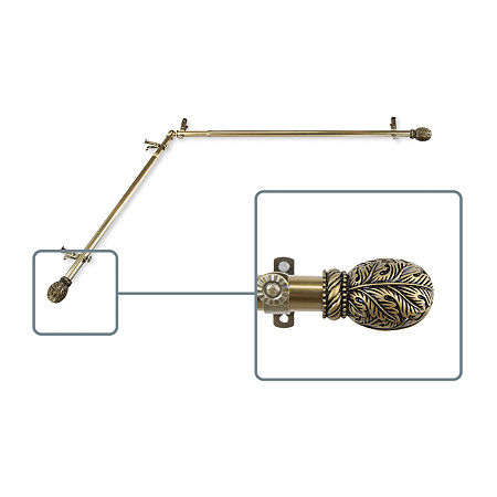 Click here for Rod Desyne Forest Corner Window 3/4 IN Adjustable... prices