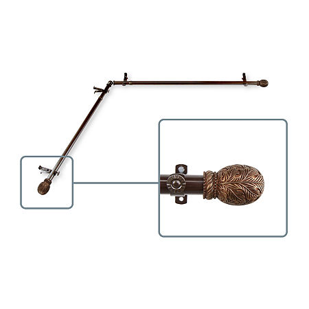 Click here for Rod Desyne Forest Corner Window 3/4 IN Adjustable... prices
