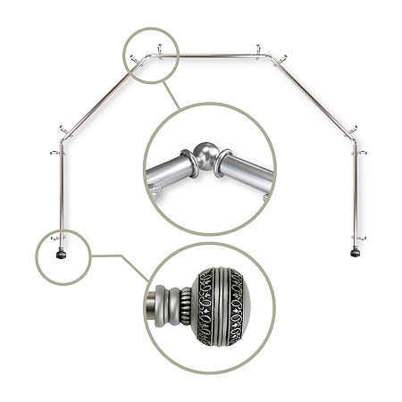 Click here for Rod Desyne Ornament 5-Sided Bay Window Rod  One Si... prices