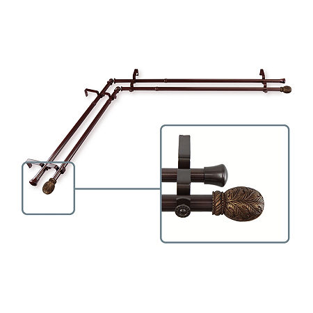 Click here for Rod Desyne Forest Corner Window Double Curtain Rod... prices