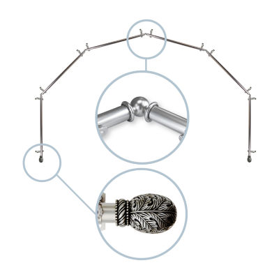 Rod Desyne Forest 6-Sided Bay Window Rod - JCPenney