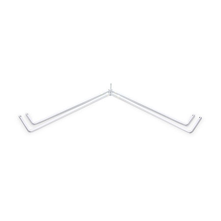 Click here for Rod Desyne Lockseam Corner Window Double Curtain R... prices