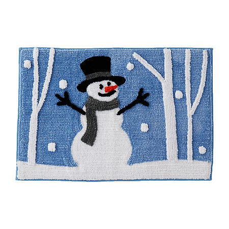 Click here for Saturday Knight Winter Friends Bath Rug  One Size... prices