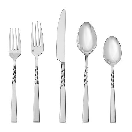 Click here for Fortessa Wrought 20-pc. 18/10 Stainless Steel Flat... prices