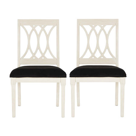 Gitanna Set of 2 Dining Chairs - Black
