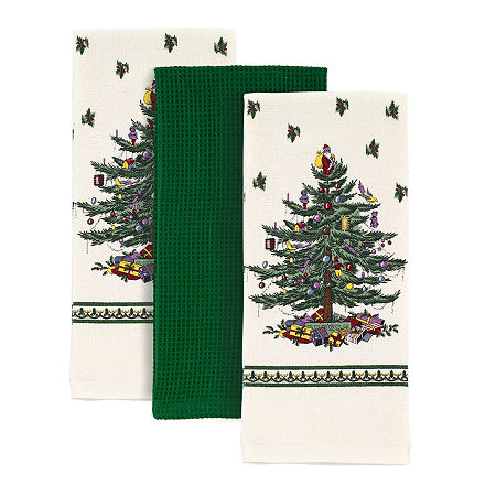 Click here for Spode(R) Christmas Tree Kitchen Towel Set Of 3 prices