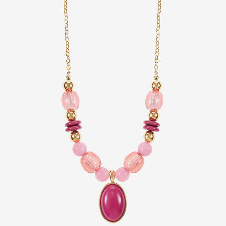 Click here for Liz Claiborne Womens Blue 18 Inch Pendant Necklace... prices