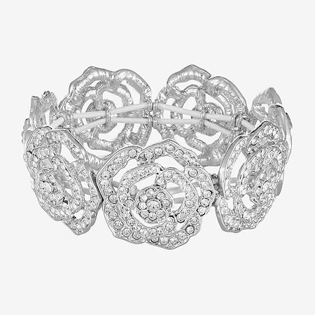 Click here for Monet Jewelry Timeless Rose Womens Glass Flower St... prices