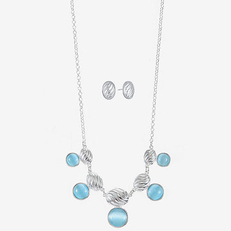 Click here for Liz Claiborne Collar Necklace And Stud Earring Wom... prices