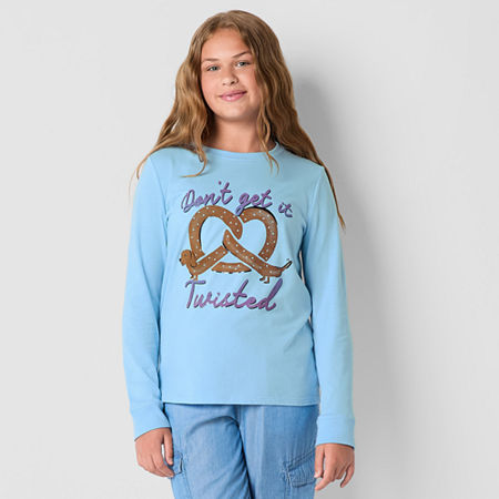 Click here for Thereabouts Little & Big Kid Girls Round Neck Long... prices