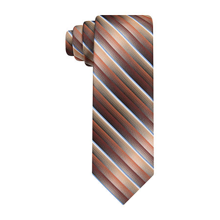Click here for Van Heusen Shaded Striped Tie  One Size  Orange prices