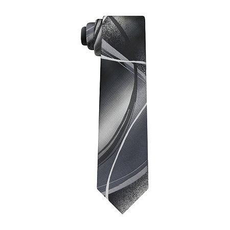 Click here for Van Heusen Shaded Panel Tie  One Size  Black prices