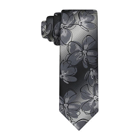 Click here for Van Heusen Shaded Floral Tie  One Size  Black prices