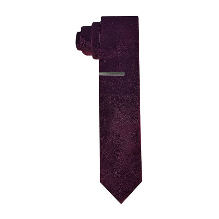 Click here for J. Ferrar Velvet Tie  One Size  Red prices